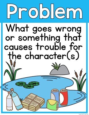 Story Structure & Elements Graphic Organizers, Anchor Chart, Retell ...