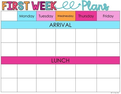 FREE First Week of School Planning Guide & Resources | Shop - The Sassy ...