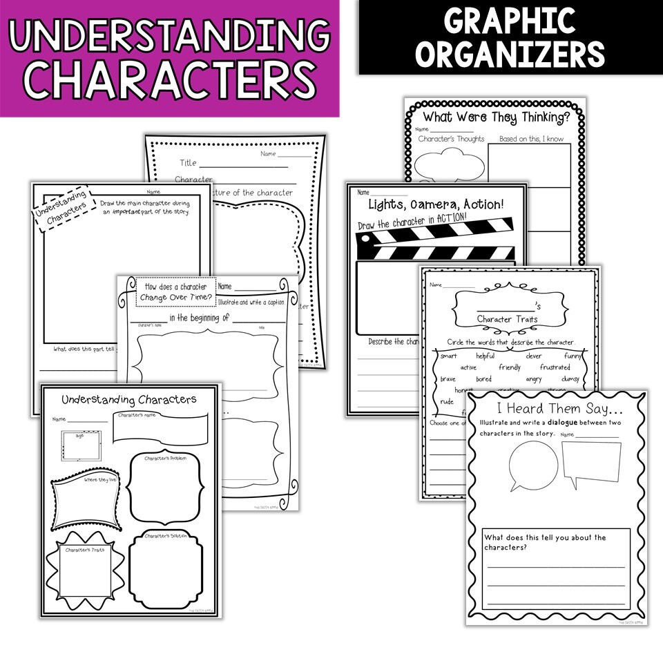 Character Traits Graphic Organizer