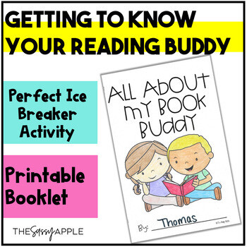 All About My Book Buddy for Getting to Know Reading Buddies Activity ...