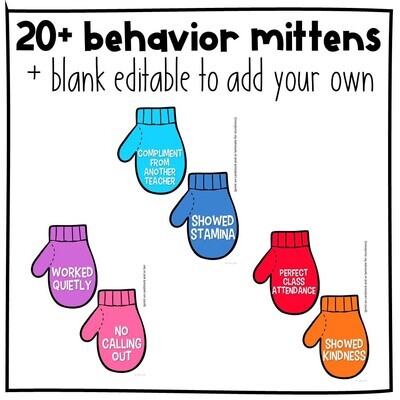 January Whole Class Incentive Winter Bulletin Board Classroom ...