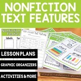Nonfiction Text Features: Lesson plan, Mini-lesson Materials and ...