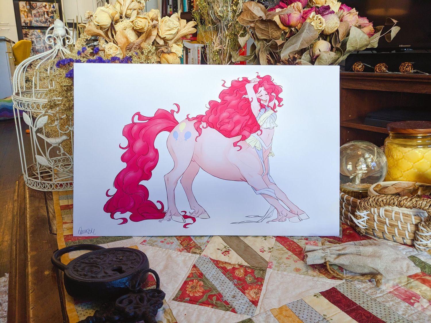 MLP: Centaur Pinkie Pie Print