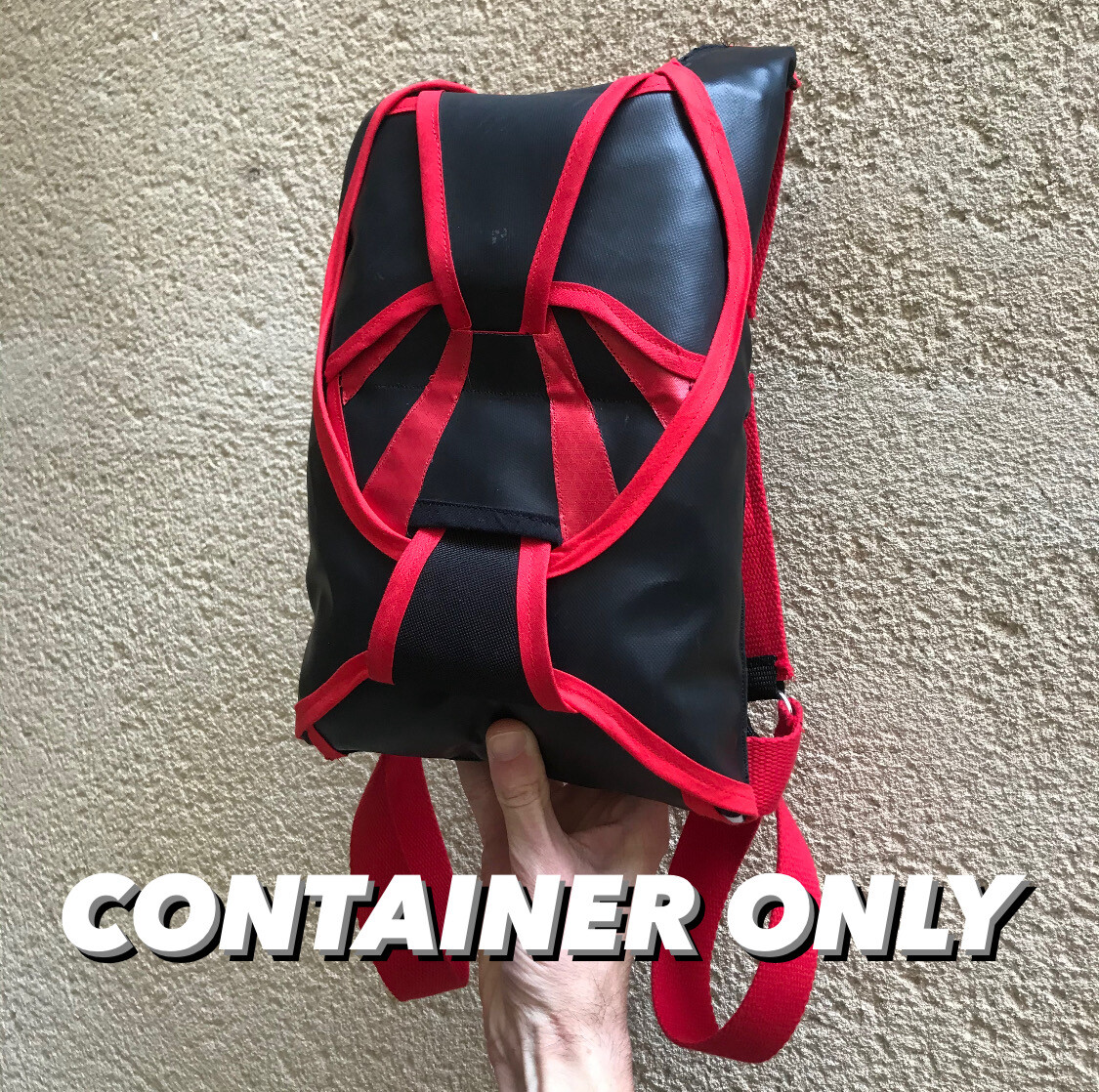 Toy Mini Skydiving Rig scale parachute container backpack with harness ...