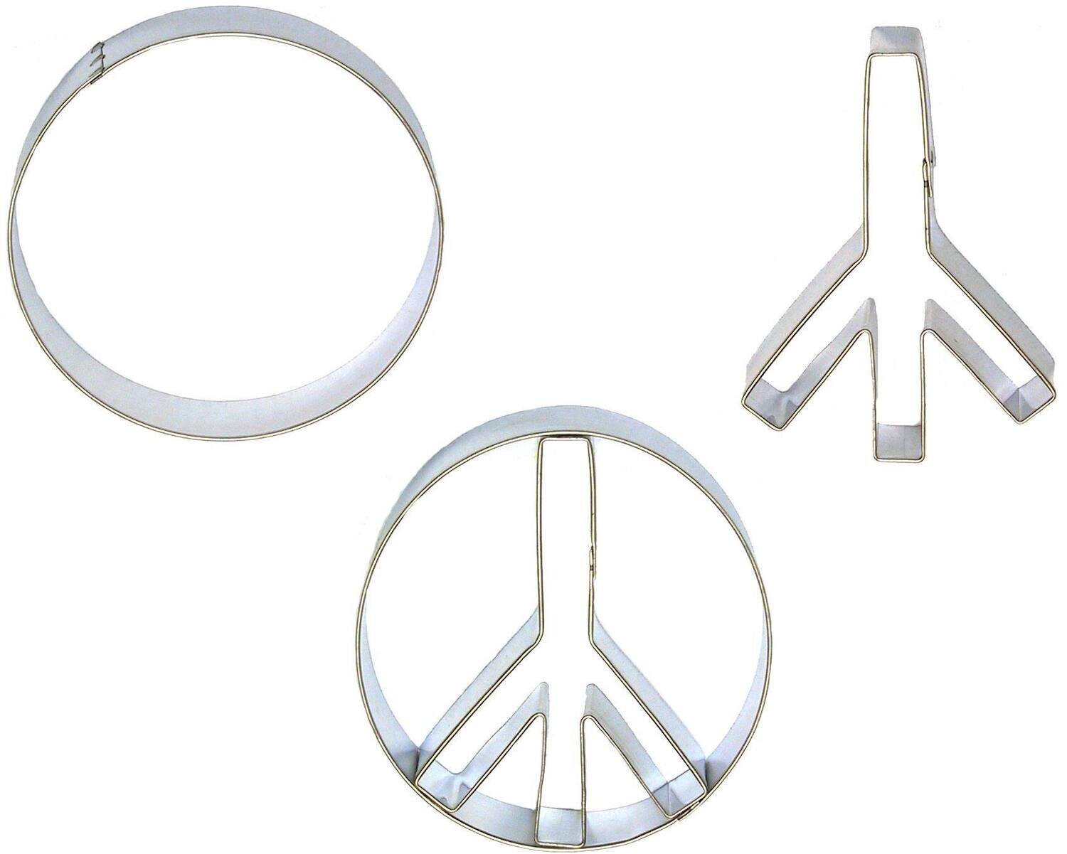 Peace Sign Cookie Cutters | Cookie Cutter Experts Since 1993