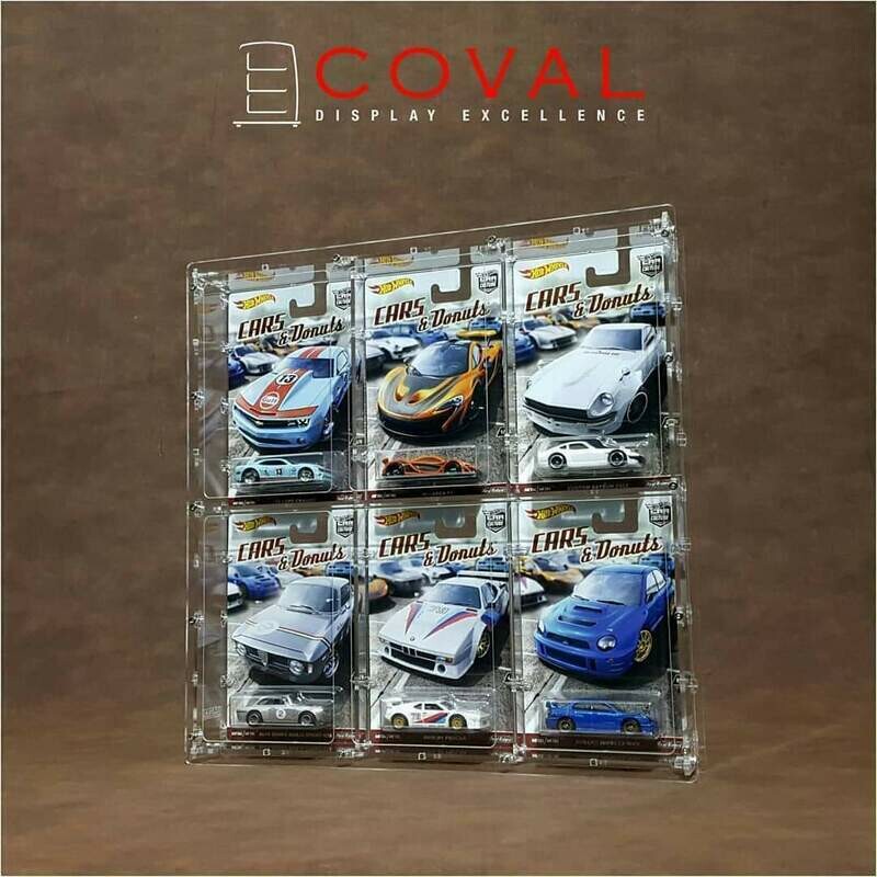 Multiple Carded Hot Wheels Display Case