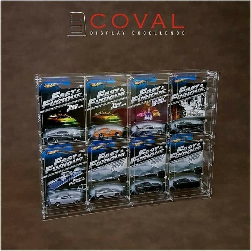 Multiple Carded Hot Wheels Display Case