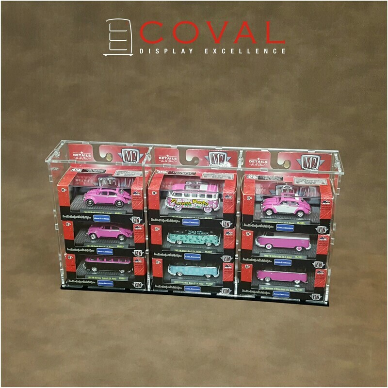 Boxed M2 Machines Display Cases