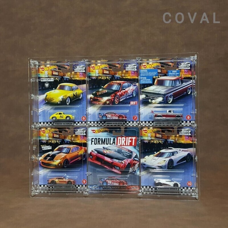 Multiple Carded Hot Wheels Display Case