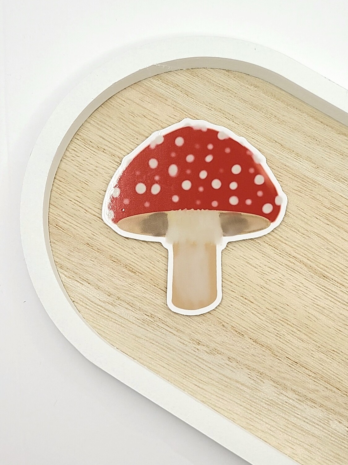 Mushroom sticker