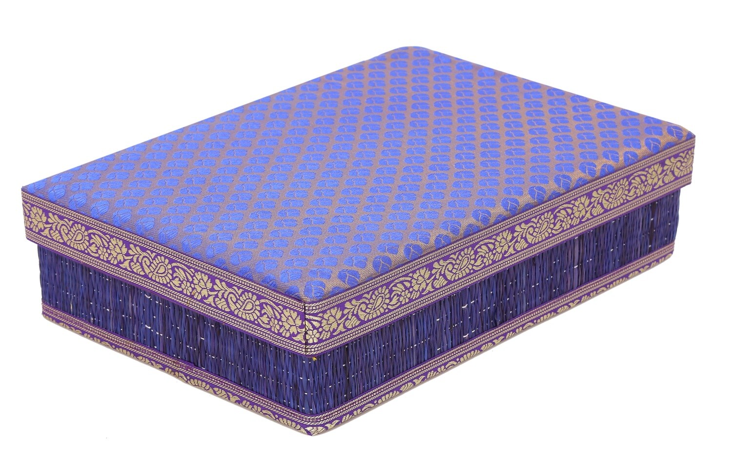 RG Saree Box with Foam Lid - Full Purple