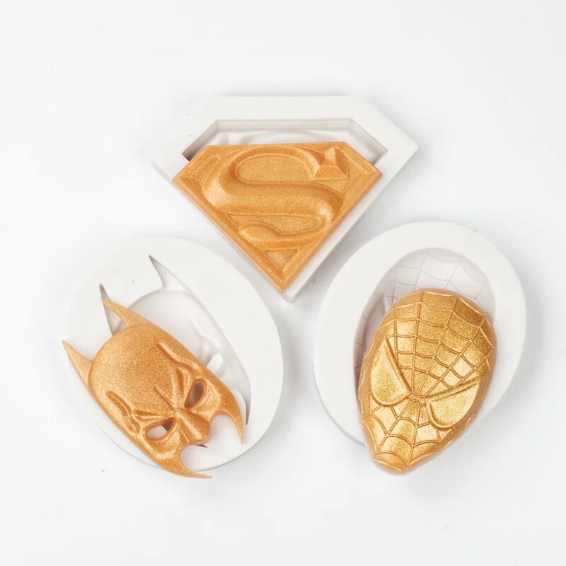 Spiderman,batman, Superman Mold
