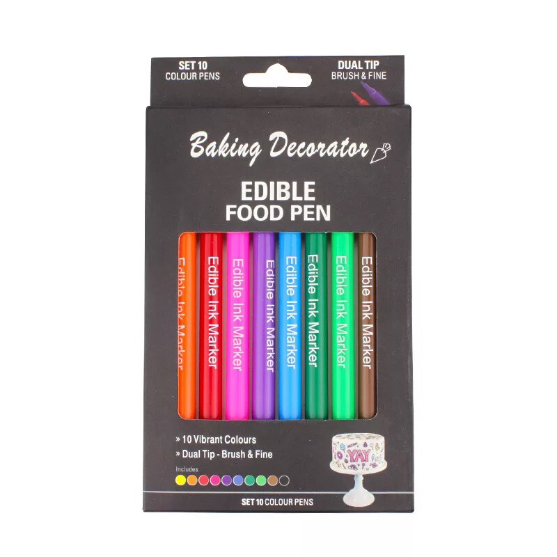 Edible Coloring Pens Set.