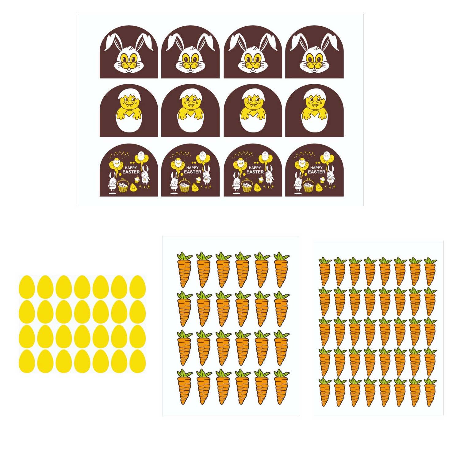 Easter Chocolate Transfer Sheets