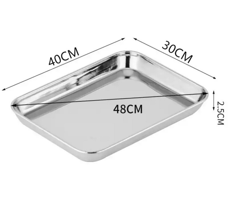 Stainless Steel 304 Baking Tray