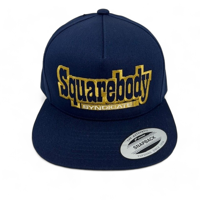 Navy and Gold Club Hat - Syndicate Series Parts - Squarebody Syndicate