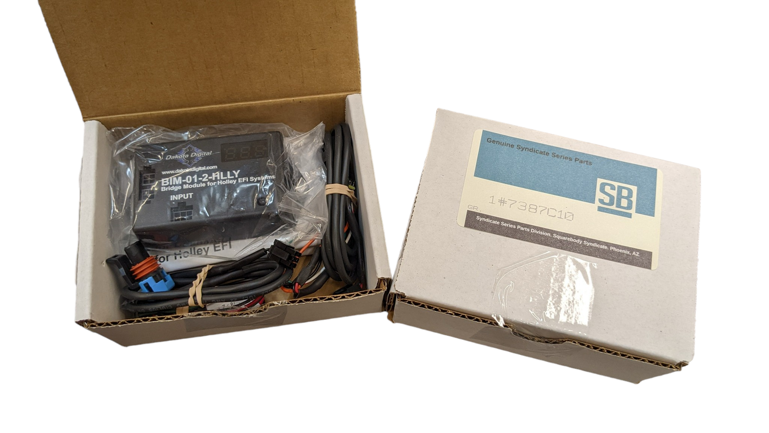 BIM-01-02 Holley EFI Interface - Decals - Squarebody Syndicate