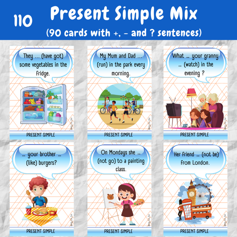 Present Simple Mix