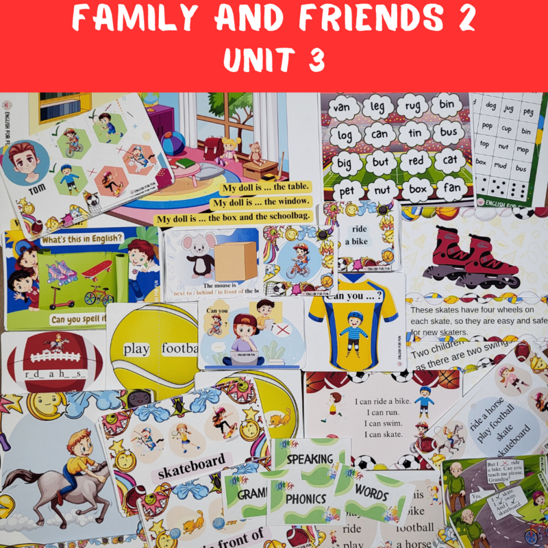 Family and Friends 2, Unit 3