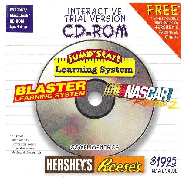 Hershey's - Reese's / Family Sampler | PC CD-Rom | 1998 Hershey's - Reese's / Family Sampler | PC CD-Rom | 1998
