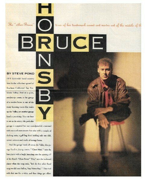 Hornsby, Bruce / The Other Bruce | Magazine Article | July 1990