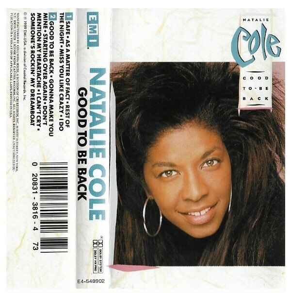 Cole, Natalie / Good to Be Back | EMI E4-548902 | April 1989