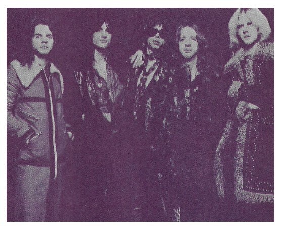 Aerosmith / Group Standing-Steven in Center | Magazine Photo | 1977