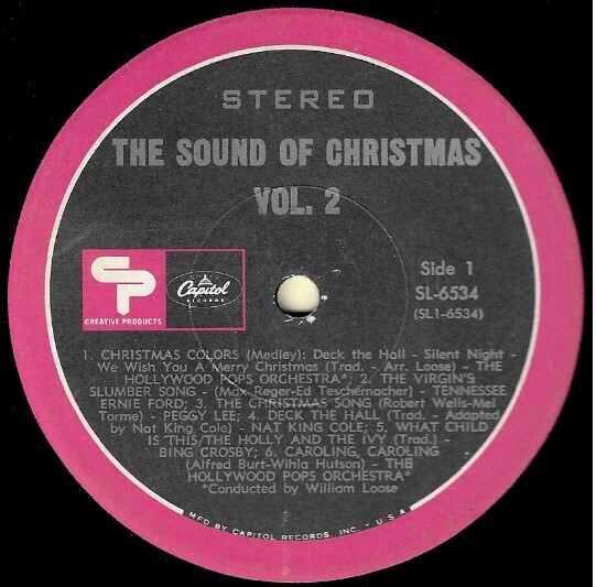 Various Artists / The Sound of Christmas Vol. 2 | Capitol Creative ...