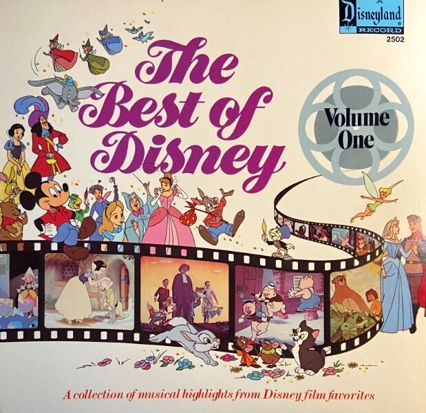 Various Artists / The Best of Disney - Volume One | Disneyland 2502 | 1976