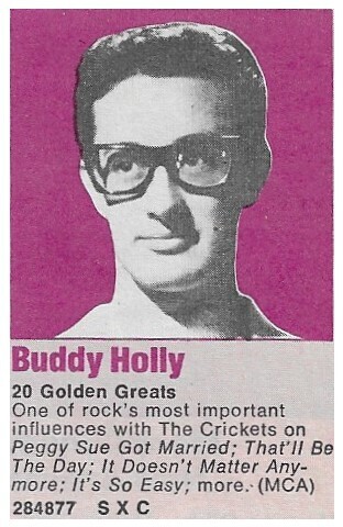 Buddy Holly 20 Golden Greats