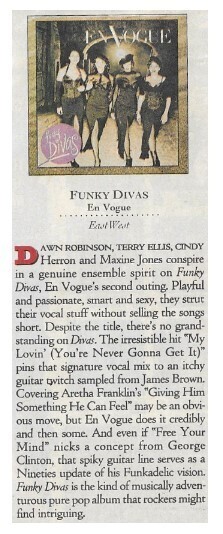 En Vogue / 1992: Funky Divas