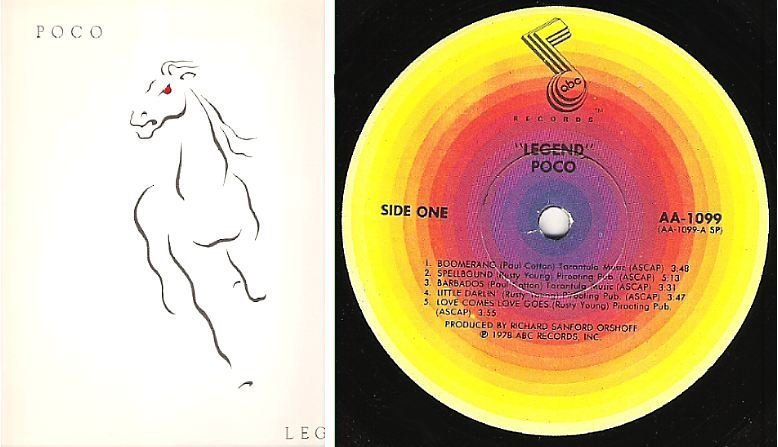 Poco / Legend (1978) / ABC AA-1099 (Album, 12" Vinyl)