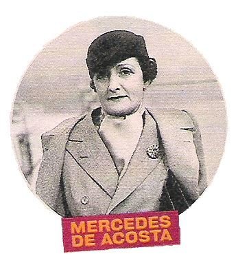 De Acosta, Mercedes / Wearing Hat - Circular Picture | Magazine Photo ...