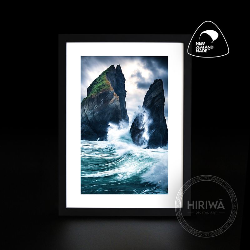 Sea Stacks (Fine Art Giclée Print)