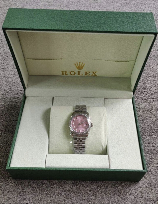 Rolex Pink Face