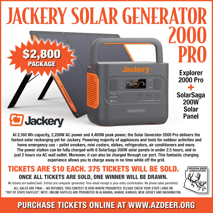 Jackery Solar Generator Ticket