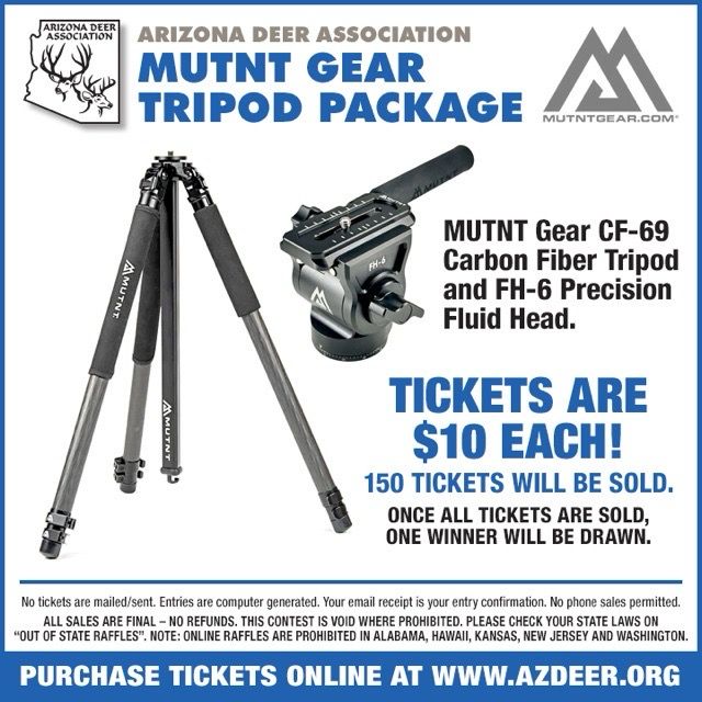 Mutnt Gear Tripod Package Ticket