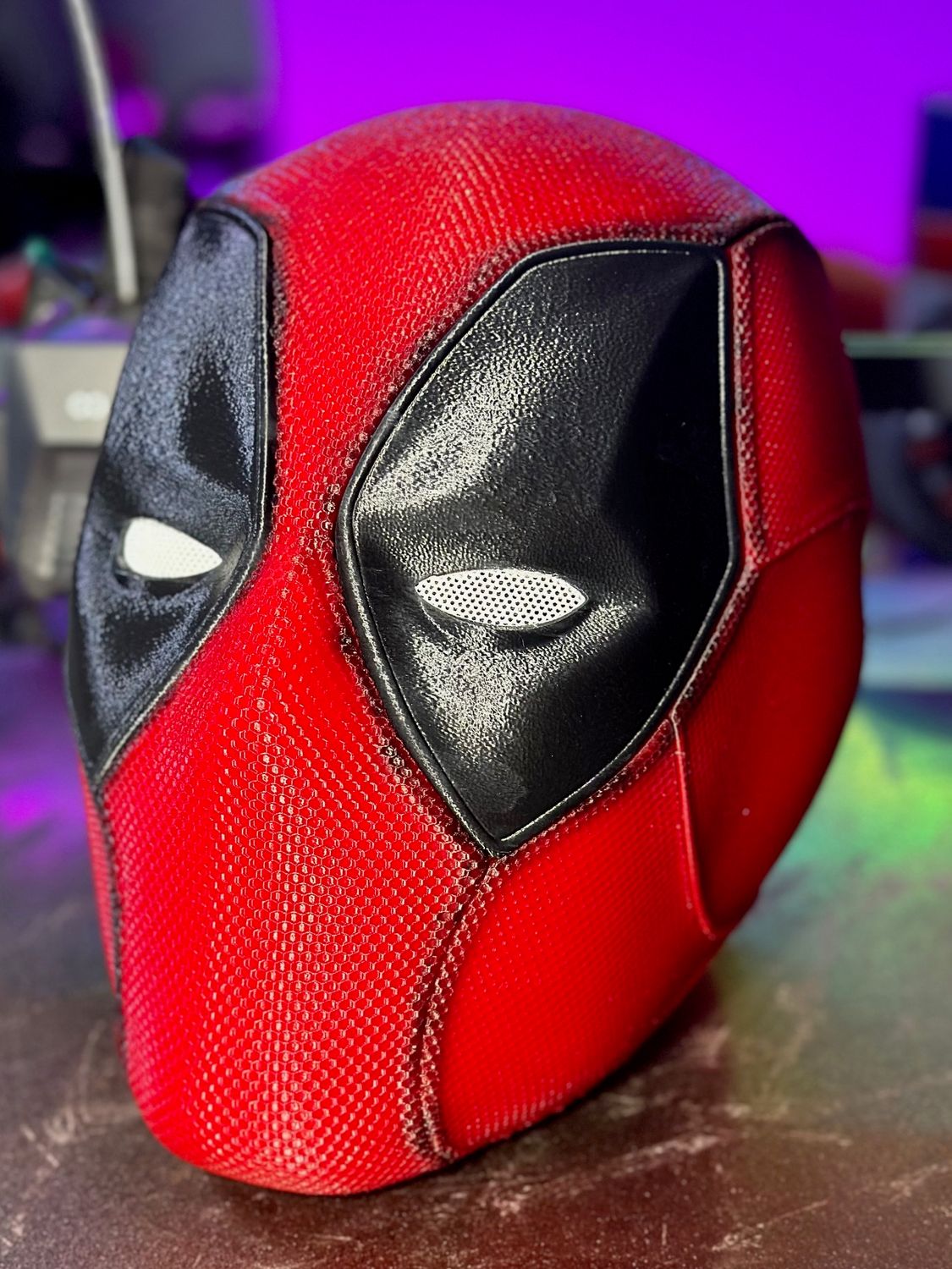 3D Printed Deadpool Mask