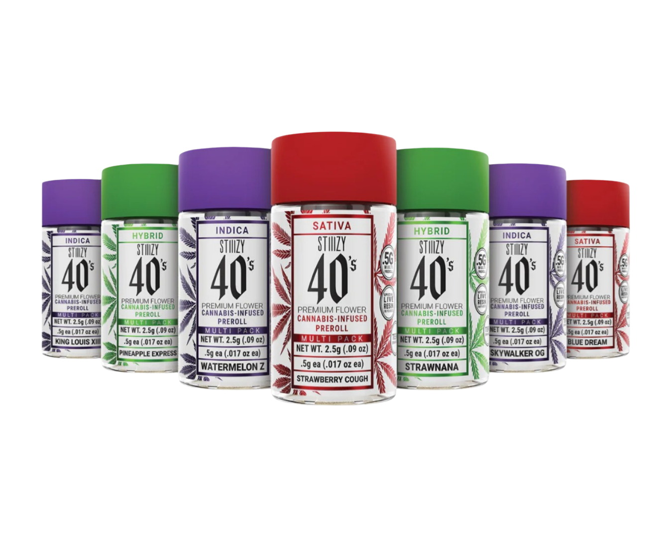 STIIIZY 40's Infused Pre-Rolls STIIIZY 40's Infused Pre-Rolls