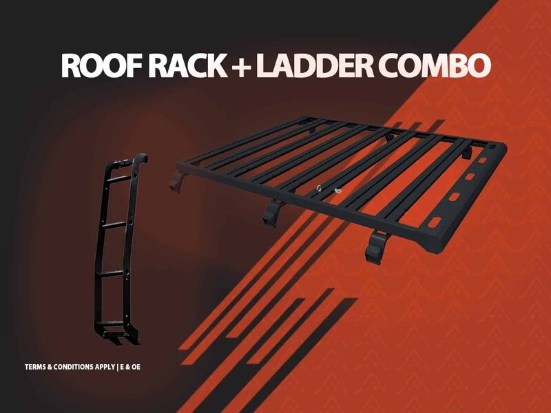 Des Sol Gen 4 (3 or 5 Door) – Roof Rack and Ladder Combo