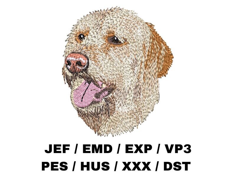 Irish Wolfhound Machine Embroidery: Majestic Dog Portrait for DIY Decor