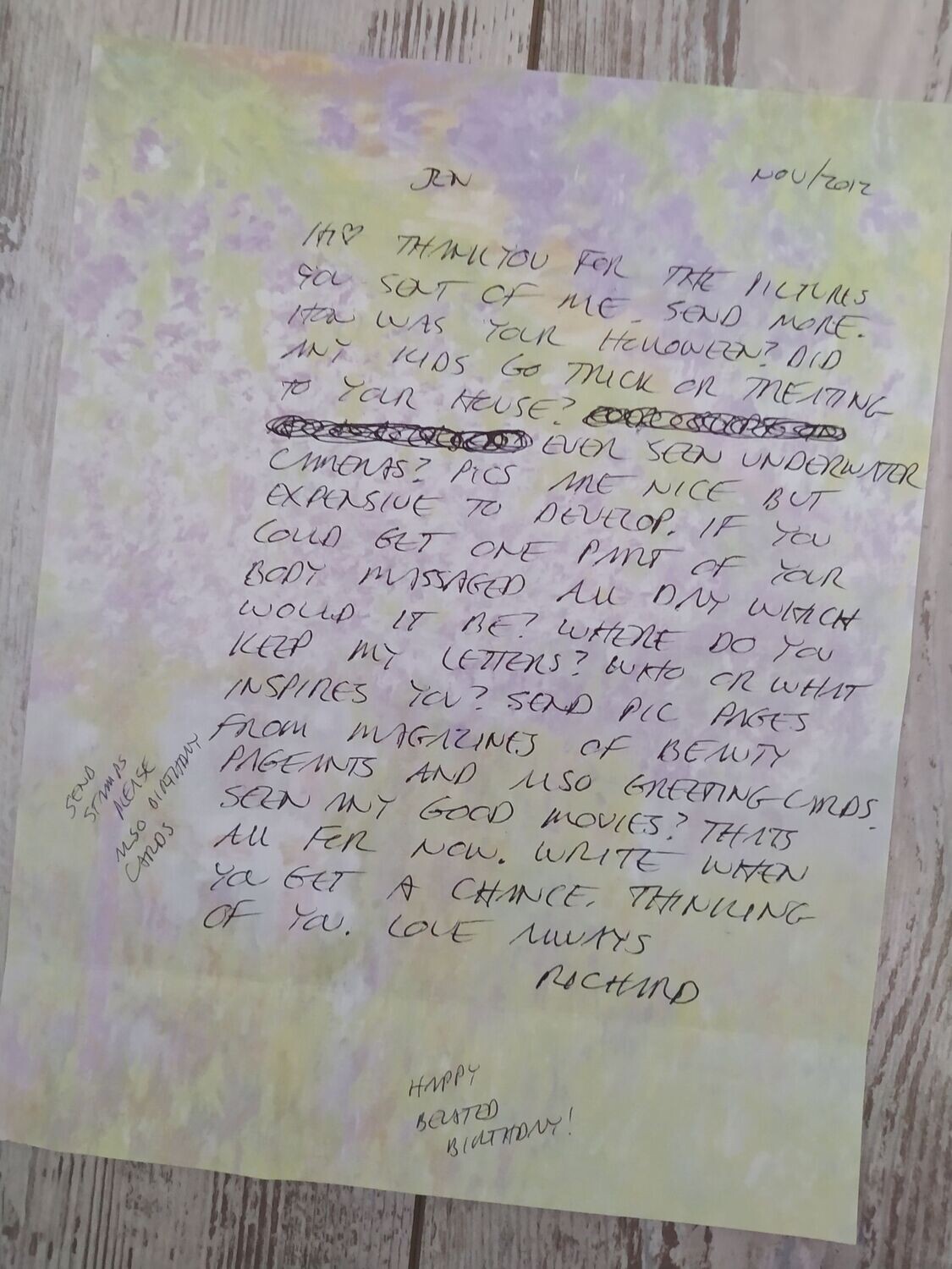Richard Ramirez Letter Richard Ramirez Letter