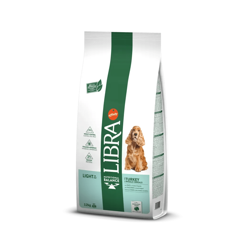 Libra Adulto Light 12kg – Ração com Peru e Cereais Integrais para ...
