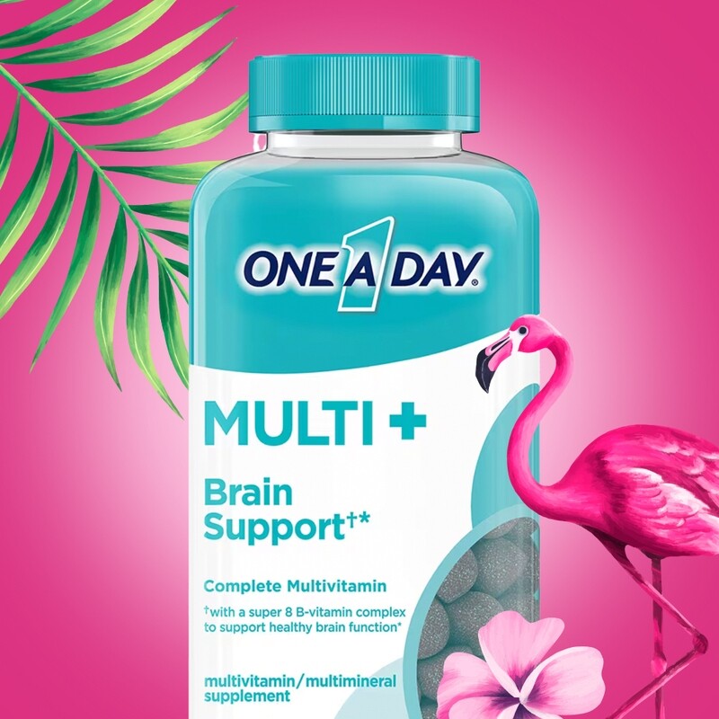 One A Day Multi + Brain Support
