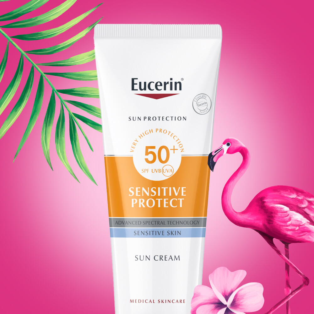 Eucerin Sensitive Mineral Face Tinted Sunscreen Lotion SPF 35