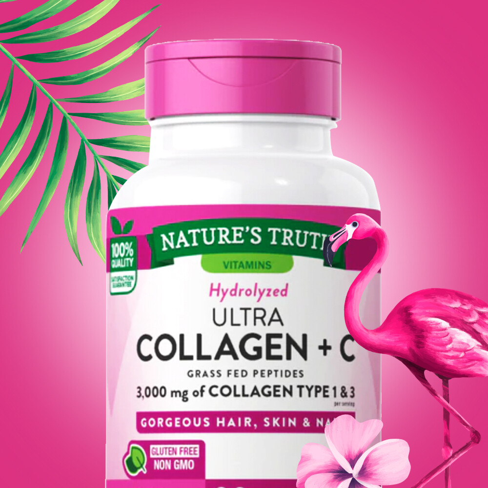 Nature's Truth Cabello, piel y uñas con biotina, 5000 mcg,