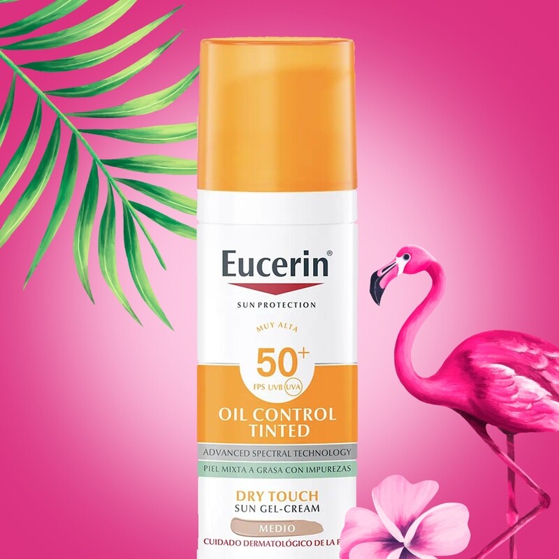 Eucerin Oil Control + Oil Absorbing Minerals SPF 50
