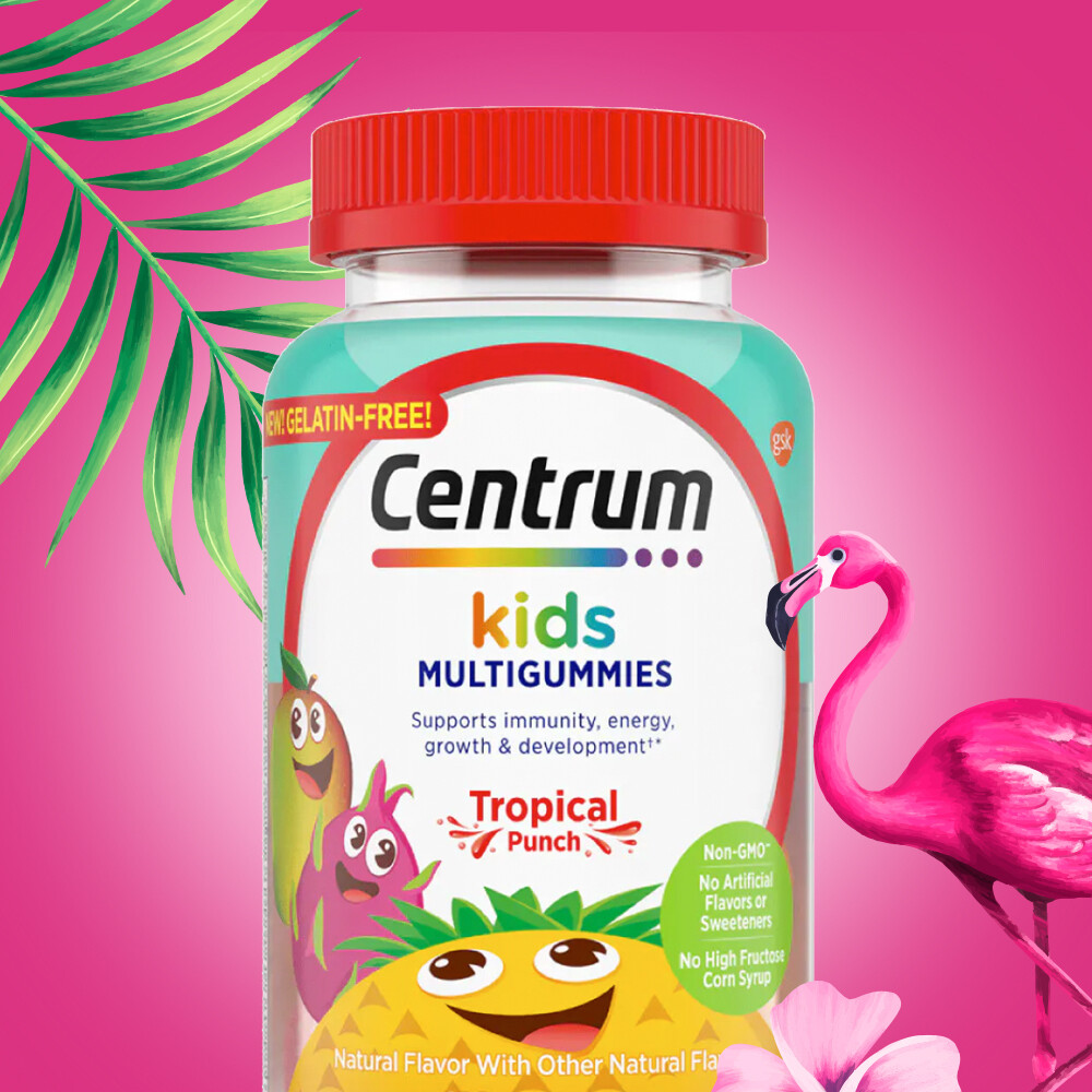 Centrum Kids Multigummies Tropical Punch