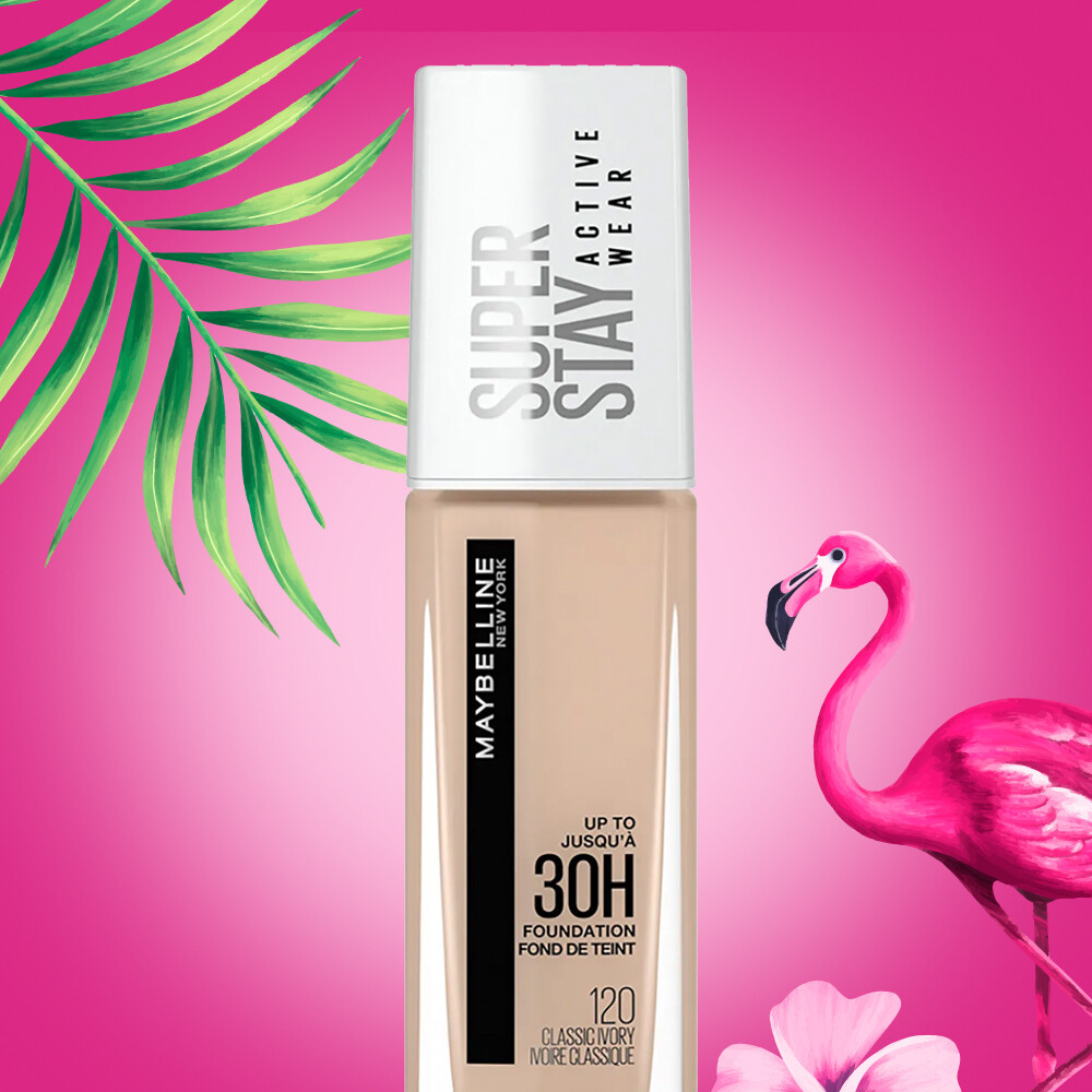 Maybelline Superstay Active Wear, 120 Classic Ivory