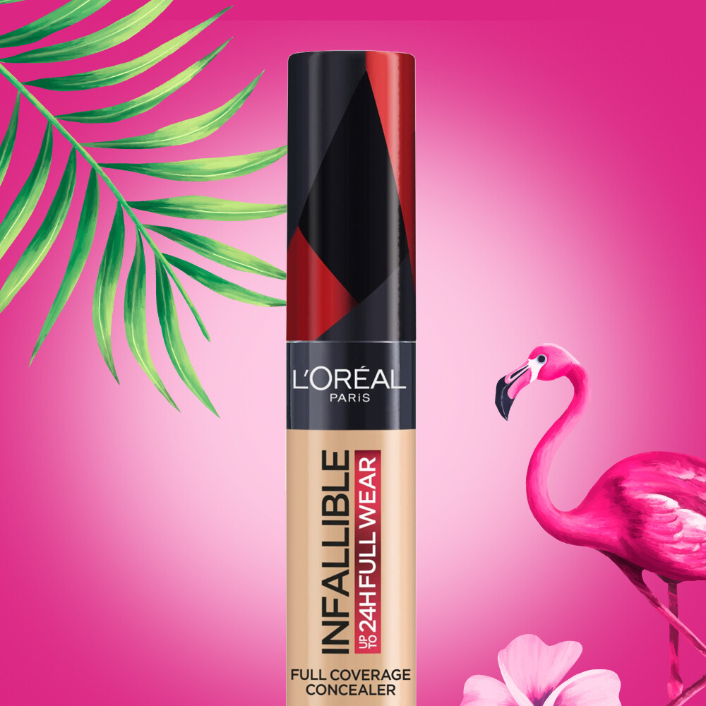 Loreal Infallible 24H Full Coverage Concealer, 375 Latte